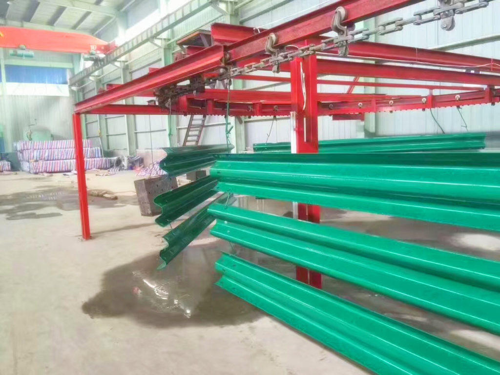 Powder coating of the guardrail and its process principle Hanna ...