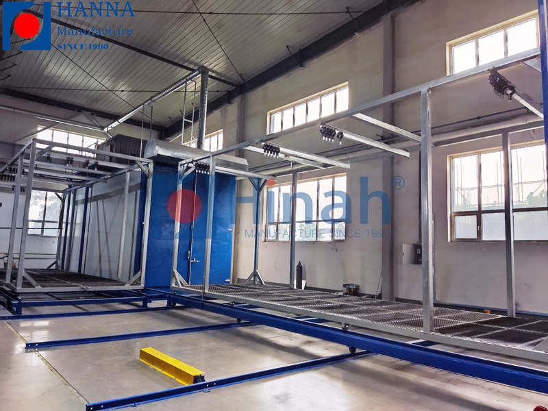 Chamber curing oven in the powder coating production line - Hanna ...