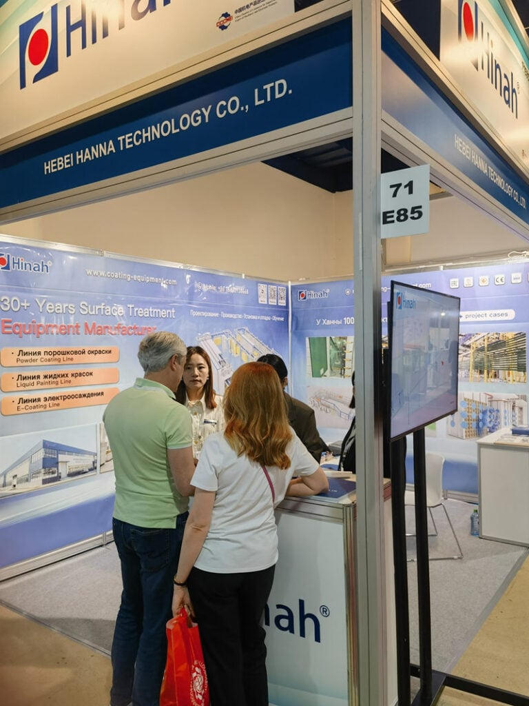 Our Company's Successful Participation in the Spray Coating Equipment ...